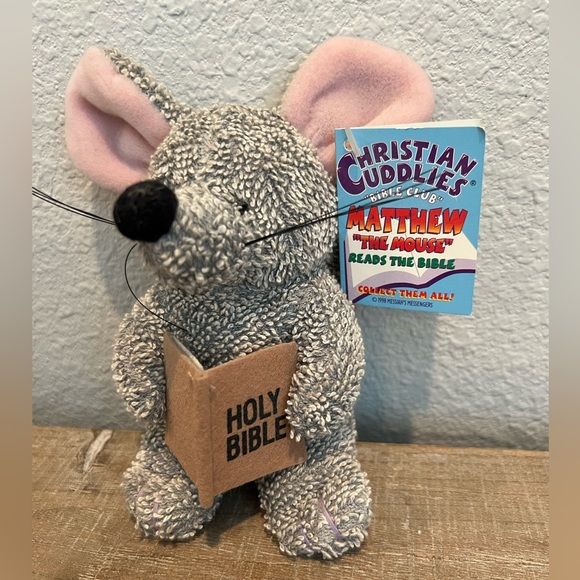 Messiah’s Messengers | Toys | 999 Christian Cuddles Matthew The Mouse ...